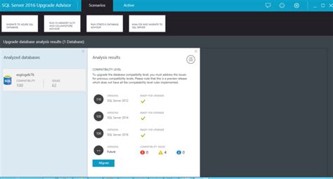 using sql server 2016 upgrade advisor {coding}sight