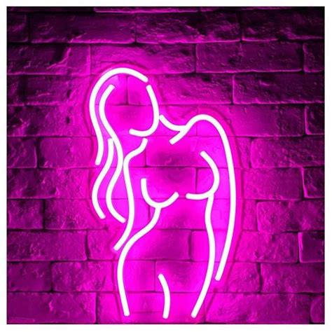 Woman Body Led Neon Sign Sexy Lady Neon Sign Etsy
