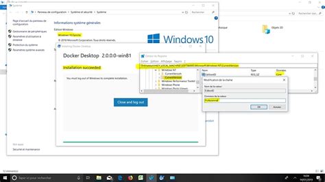 run docker on windows home