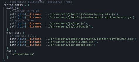 javascript vue cli 4 and webpack integrate a bootstrap