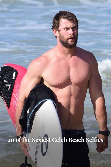 20 Of The Sexiest Celeb Beach Selfies Beach Selfie Sexy Selfie