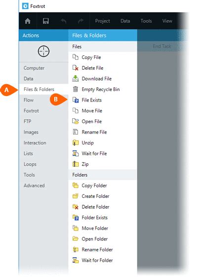 file exists