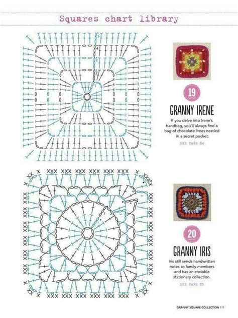 The Ultimate Granny Square Diagrams Collection ⋆ Crochet Kingdom