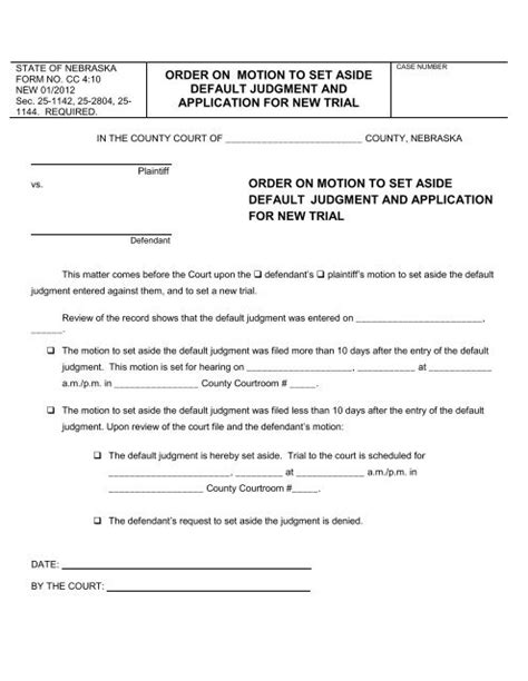 Motion For Default Judgment Federal Court Prntbl
