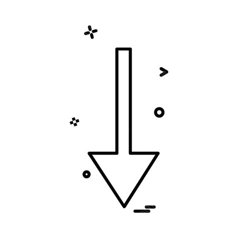 Up Down Arrow Vector Hd Png Images Down Arrow Icon Design Vector