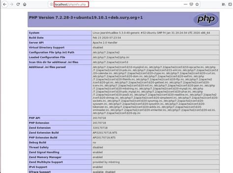 crear el archivo phpinfo php en ubuntu