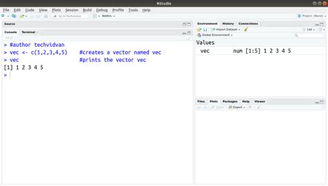 r vector how to create combine and index vectors in r techvidvan
