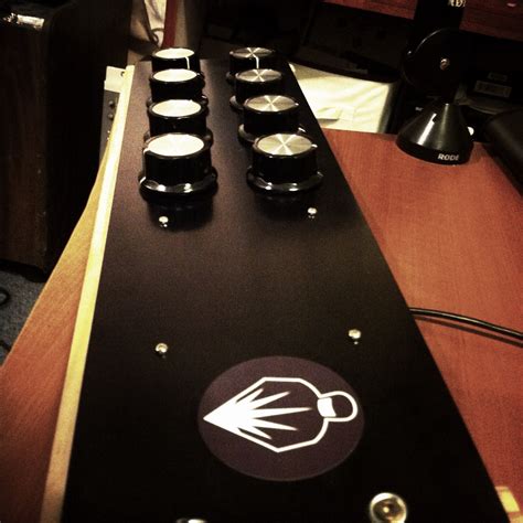 my latest vintage style midi controller prototype brookes audio design