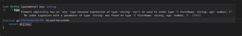 the typeof and keyof operators referencing variable types in typescript