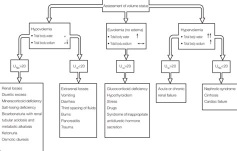 Diagnostic Algorithm For Hyponatremia Download Scientific Diagram