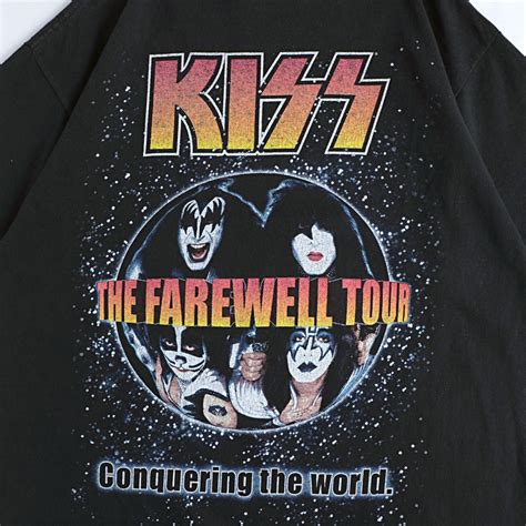 00s Kiss “the Farewell Tour” バンド Tシャツ 古着 Used Khaki Select Clothing｜古着 通販
