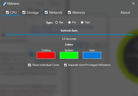 view cpu and ram consumption from windows taskbar