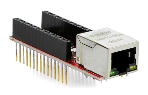 ethernet network module shield v1 0 for arduino nano botland robotic shop