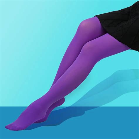 8 Colors Sexy Thick Women Stockings Pantyhose Tights Footed Socks