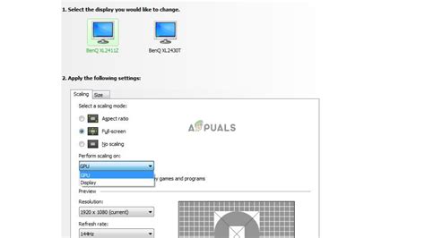 what is gpu scaling and how to turn it on wiritech