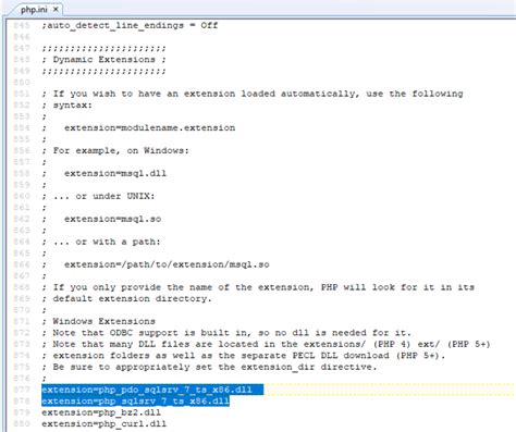 call to undefined function sqlsrv connect xampp php 7 info akurat