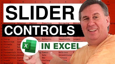 mrexcel s learn excel 649 slider controls youtube