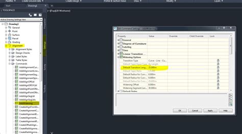 solved add widening to offset alignment no solution autodesk community