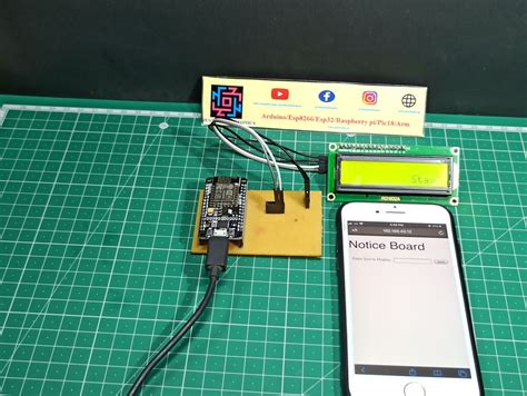 wireless notice board