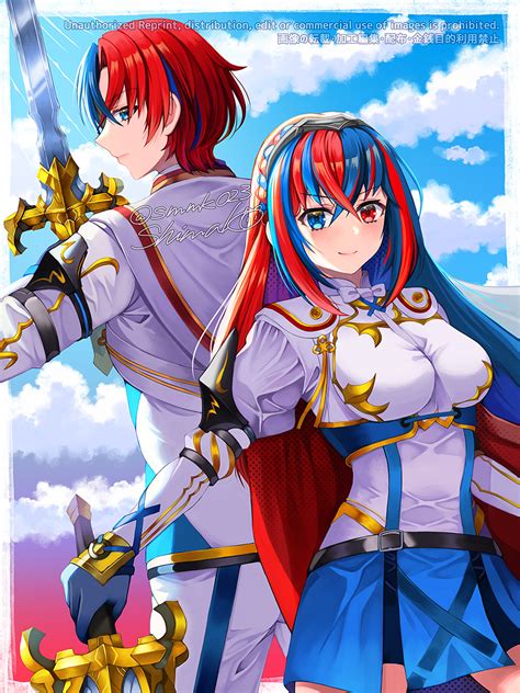 Safebooru 1girl Alear Fire Emblem Alear Fire Emblem Female