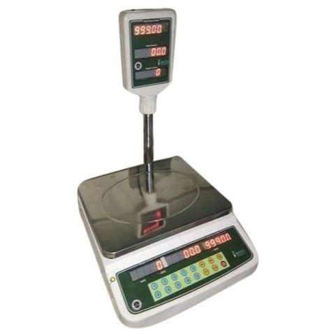 Insta Mild Steel And Stainless Steel Electronic Price Computing Scale