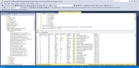 different methods to search sql server data
