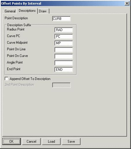 offset points by interval