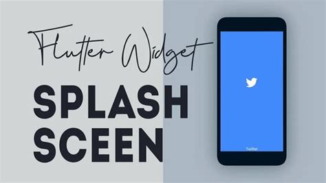 how to create a stunning splash screen with flutter widget erofound