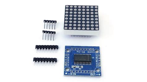 nettigo led 8x8 matrix module with max7219 spi [yā nǔ shén]