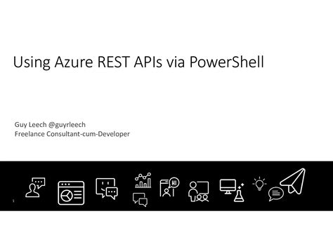 using rest apis via powershell speaker deck