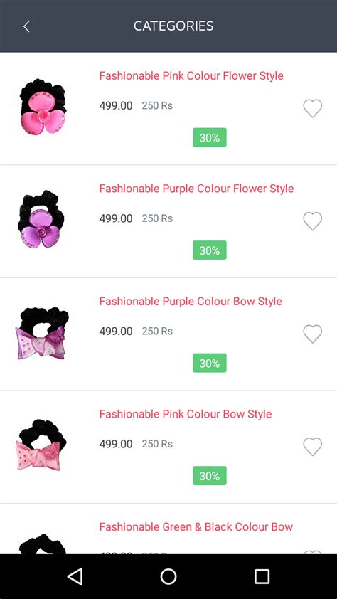 android how to add product into cart and get it into list view in