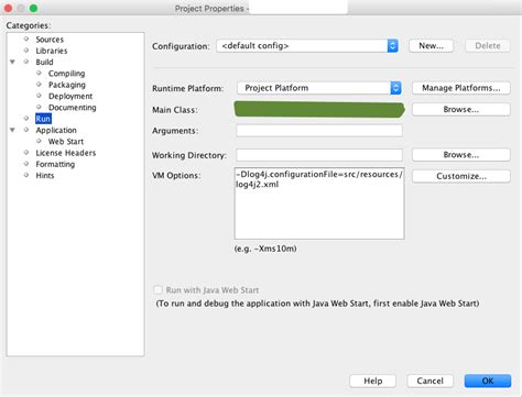 java log4j2 in netbeans does not print the right output