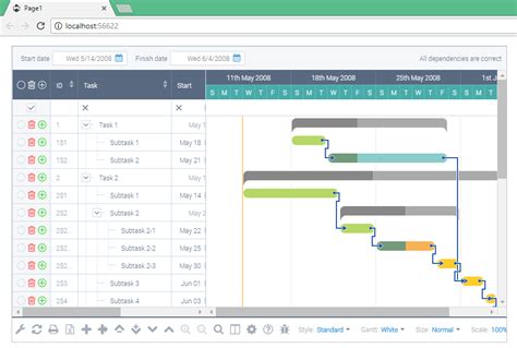 integration of treegrid wisej