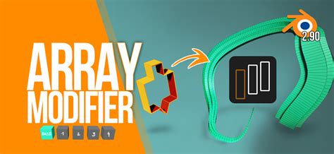 how to work with the array modifier blender 2 9