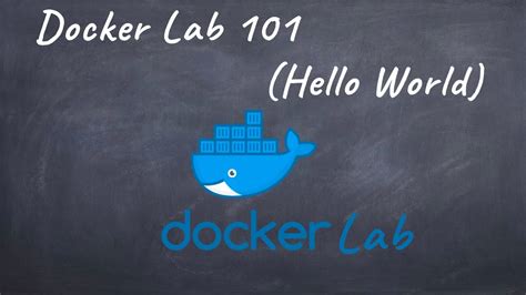 docker hands on lab 101 hello world youtube