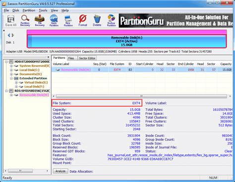 how to access linux ext4 ext3 ext2 partition from windows