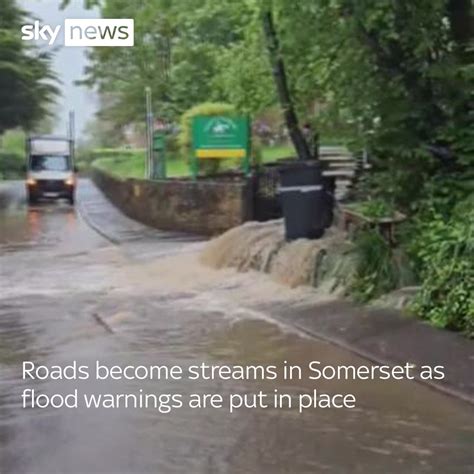 Sky News On Twitter Video Released Online Shows Roads Flooding In