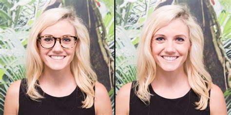 Heres What 10 People Look Like With And Without Their Glasses On