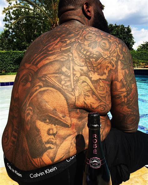 Pin By Johnathan On Tattoos Rick Ross Tattoos Rick Ross Ross