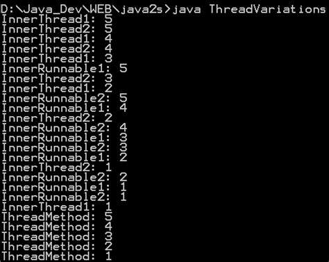 simple threads threads java