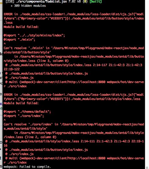 reactjs how to configure ant design with webpack 3