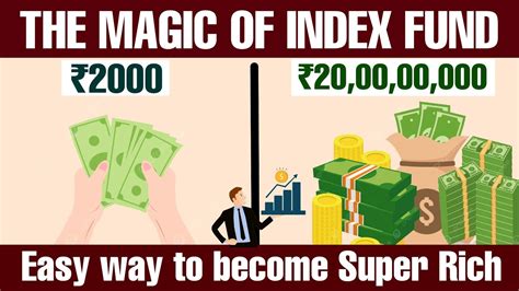 Index Fund For Biginners Simplest Way To Become Rich करोड़पति बनने