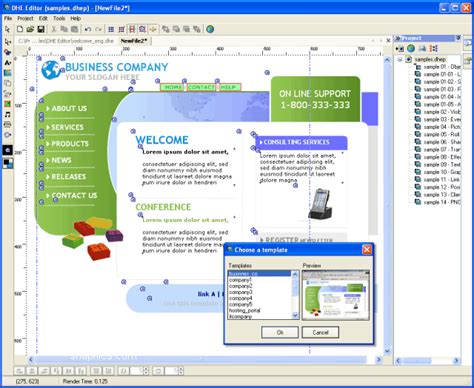 dynamic html editor resurspen