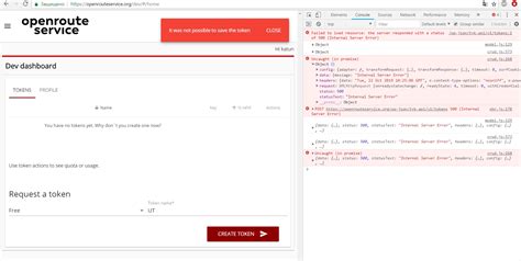 request a token tokens ratelimits quotas and registration