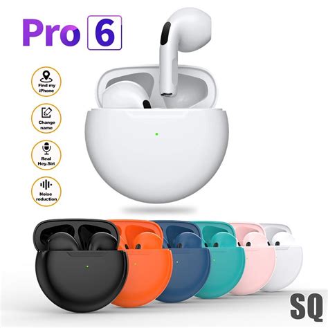 Inpods Pro6 Tws Auriculares Inalámbricos Bluetooth Para Ios Android