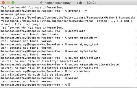 python i am not able to go into my virtual environment