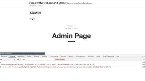 hugo firebase auth netlify serverless function stripe payments