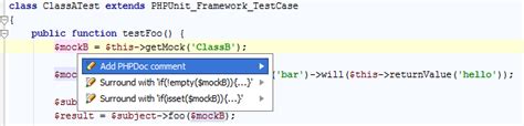phpstorm type inference and mocking frameworks jetbrains
