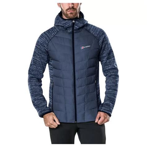 Berghaus Mens Duneline Hybrid Fleece Jacket Dusk