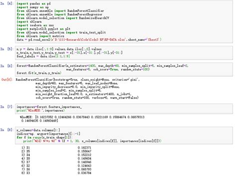 python code for importance evaluation calculations download